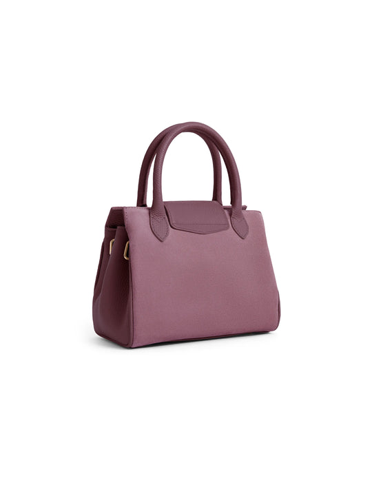 Mini Windsor - Women's Handbag - Heather Suede | Fairfax & Favor