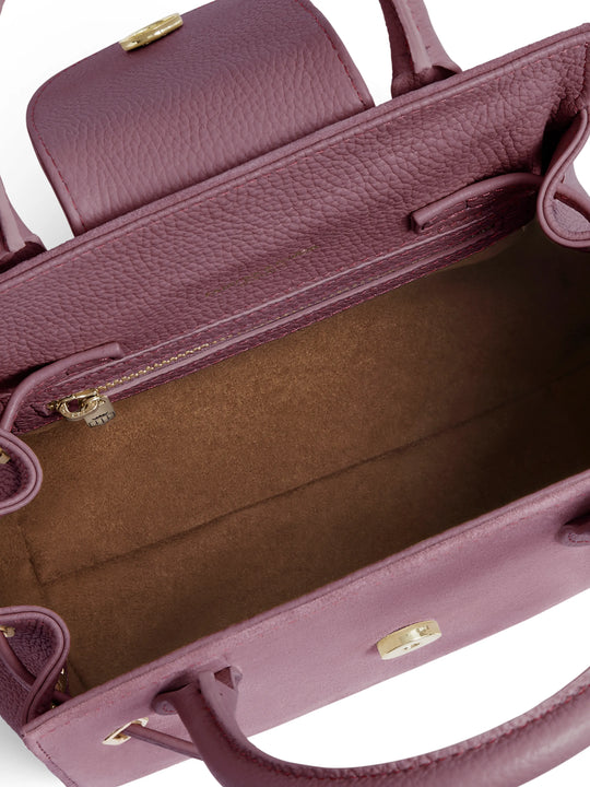 Mini Windsor - Women's Handbag - Heather Suede | Fairfax & Favor