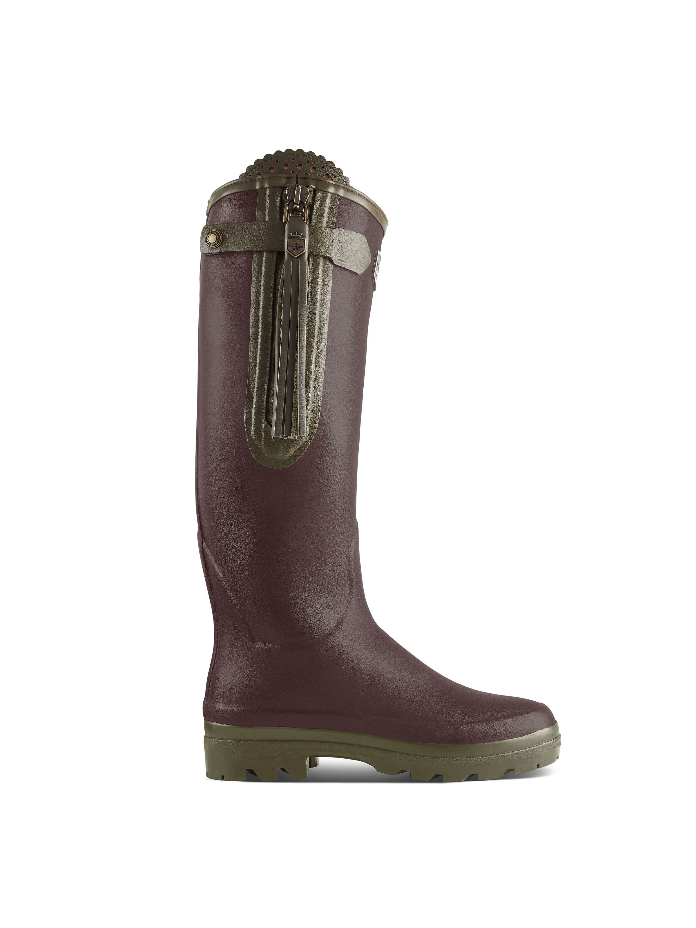 L'Alliance - Women's Welly Cherry Rubber Narrow Fit | Fairfax & Favor