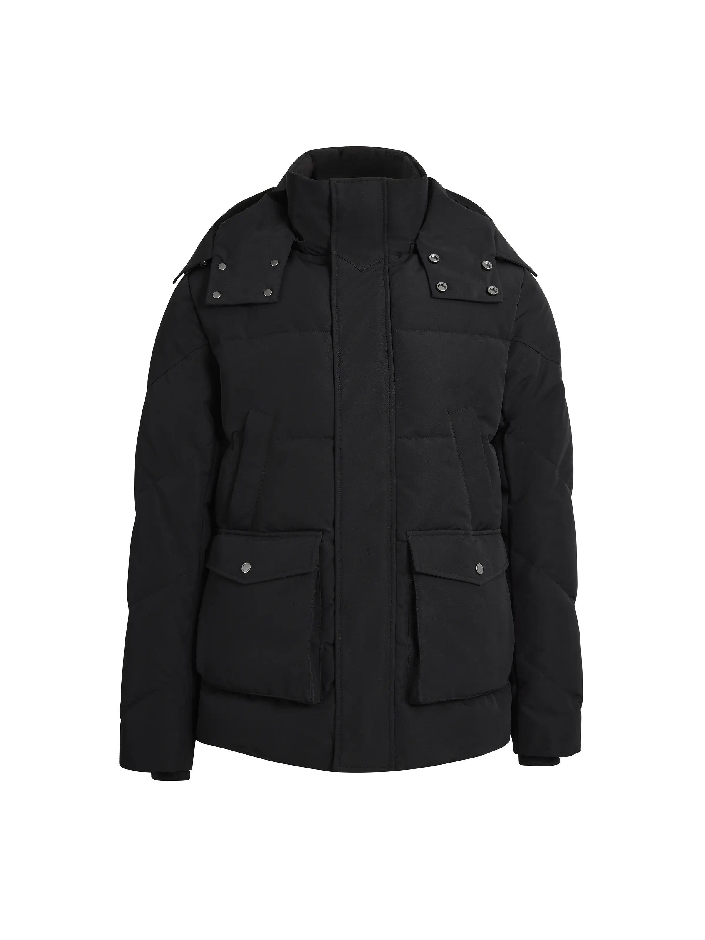 Charlie - Men's Padded Jacket - Black | Fairfax & Favor