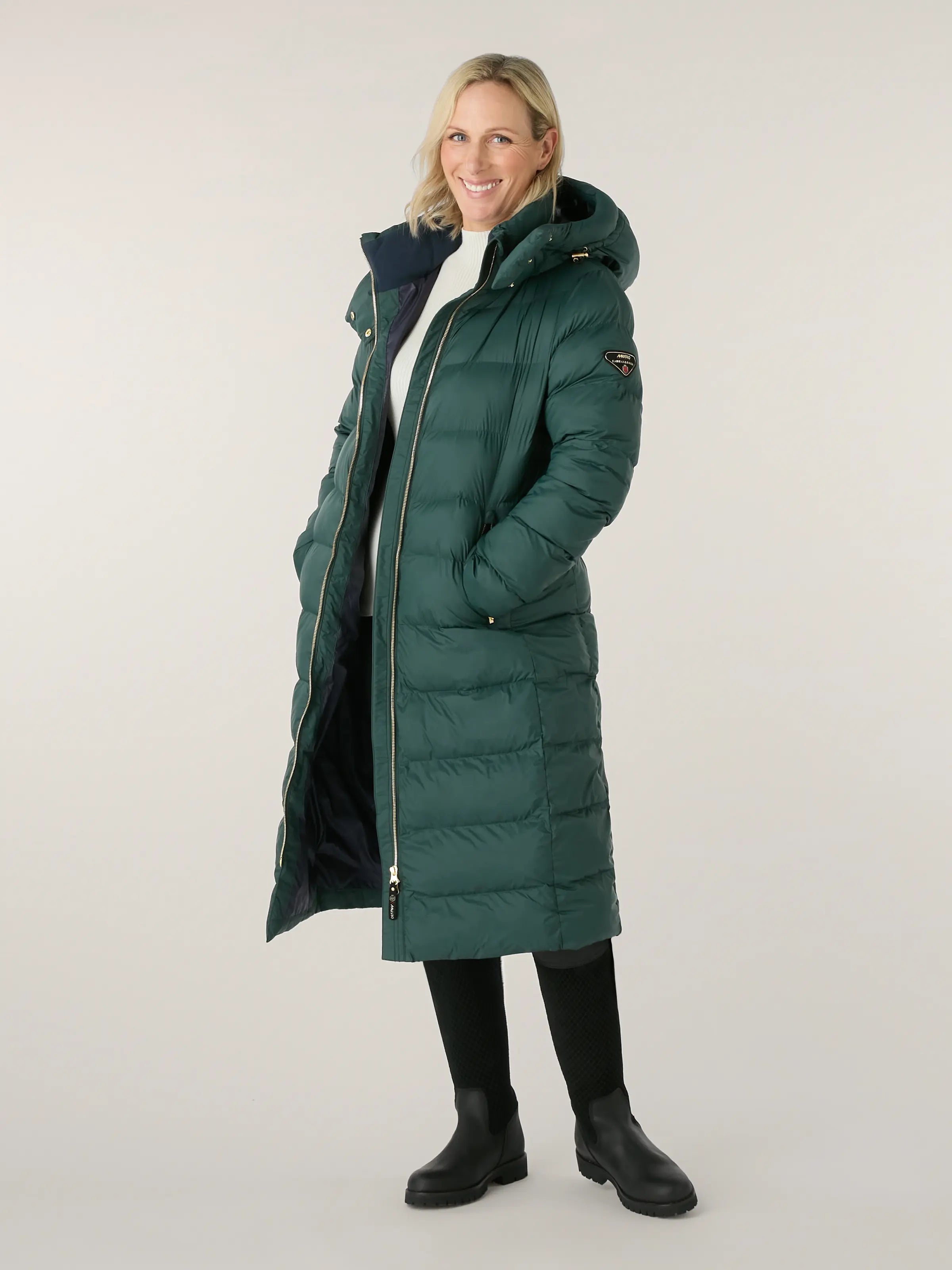 Musto Odyssey - Pertex Primaloft Coat Darkest Spruce | Fairfax & Favor