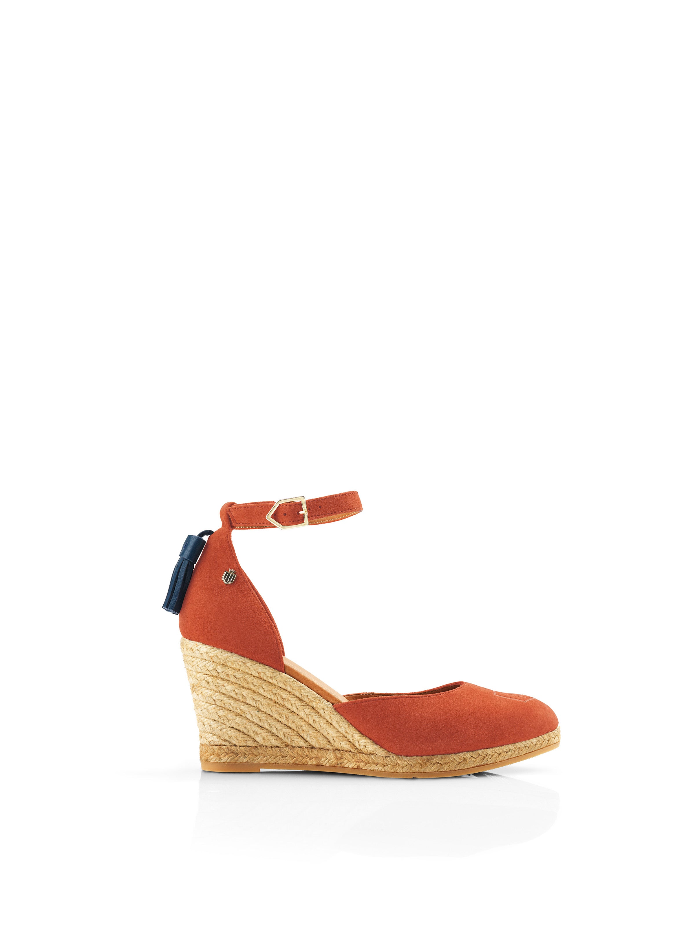 Monaco Wedges - Women's Espadrilles - Sunset | Fairfax & Favor